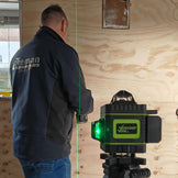 Bouwlaser met groene laserstralen - Zelfnivellerend 360° – VerkoopVink